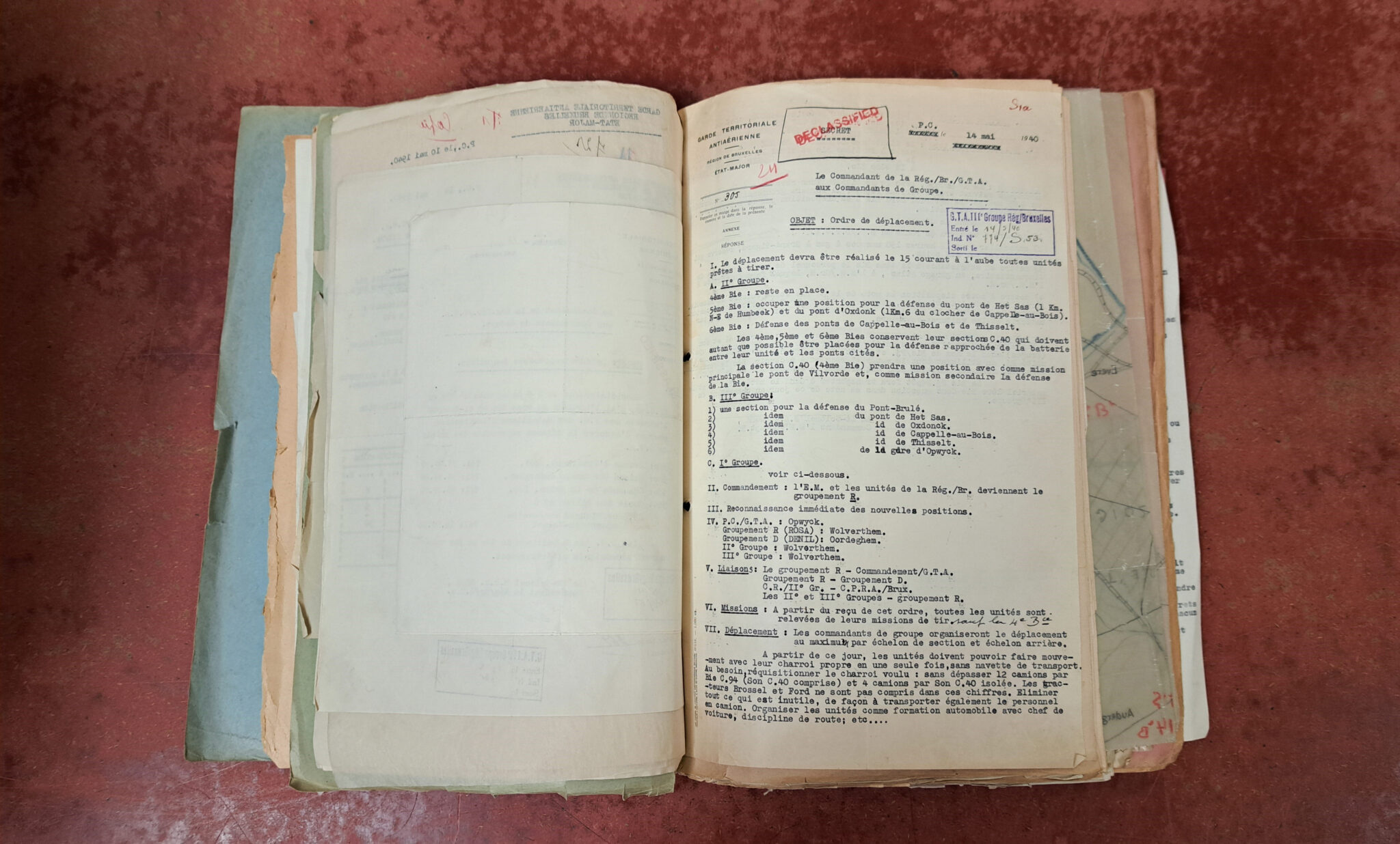 Qu’en est-il des archives classifiées et de la déclassification au SGRS ...